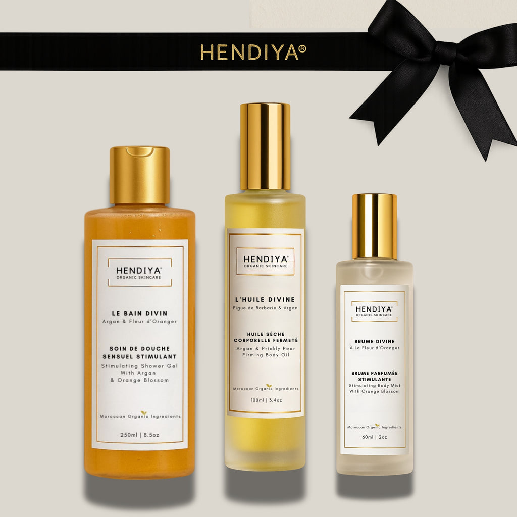 Coffret Fusion Divine - Rituel Corporel Figue de Barbarie, Argan & Fle – Hendiya®